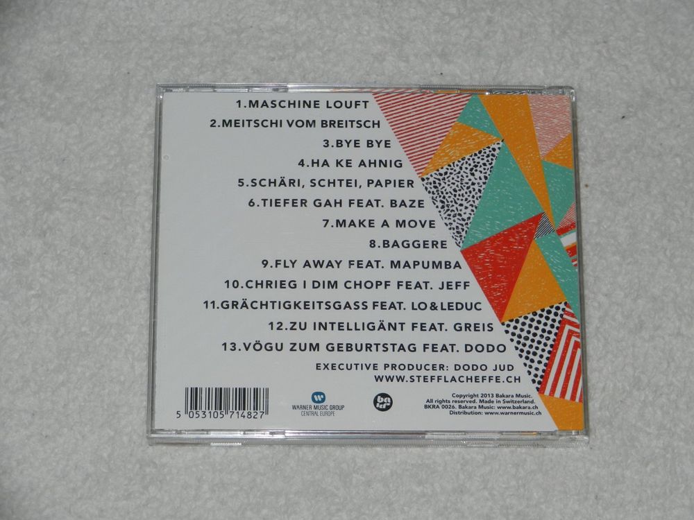CD STEFF LA CHEFFE - VÖGU ZUM GEBURTSTAG / 2013 SCHWEIZ (Gebraucht) in ...