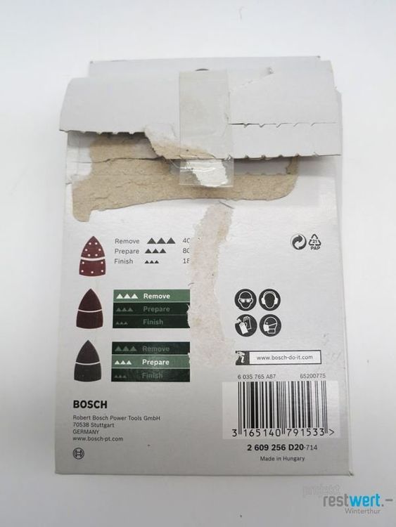 BOSCH Schleifplatte für PSM 200 AES, 2-teilig (Neu (gemäss Beschreibung ...