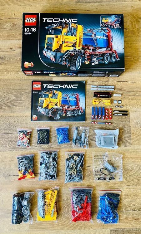 Lego 42024 Container Truck OVP & Motor (Gebraucht) in Vinelz für CHF ...