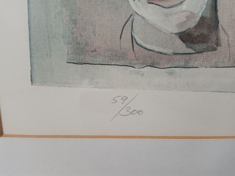 Rolf Knie - signiert nummeriert - zwei Clowns Lithografie (Gebraucht) in Altstätten SG für CHF ...