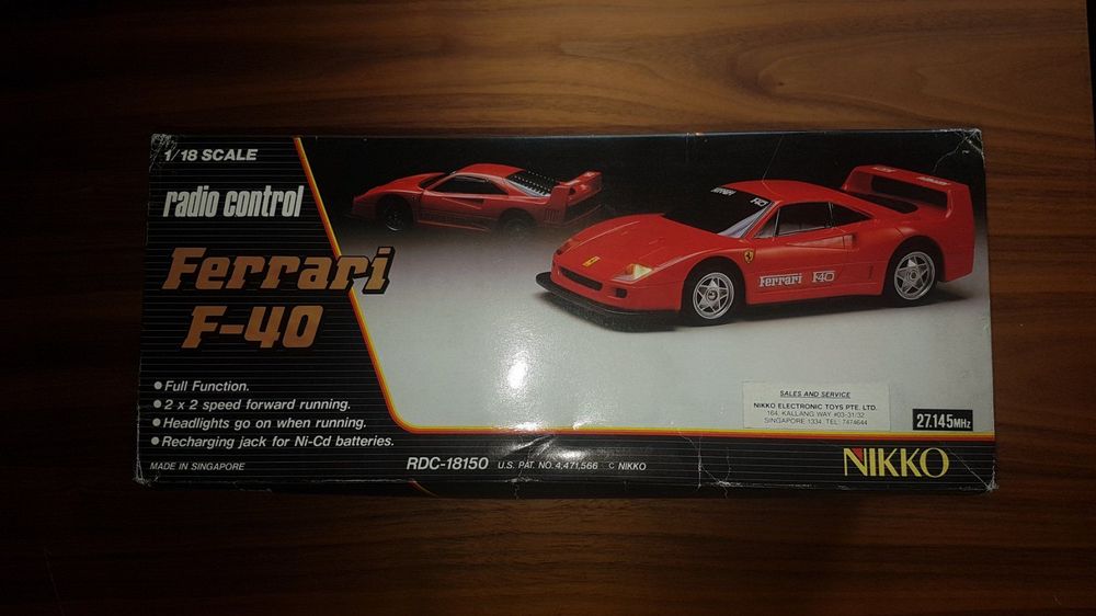 Ferrari F40 RC Nikko | Kaufen auf Ricardo