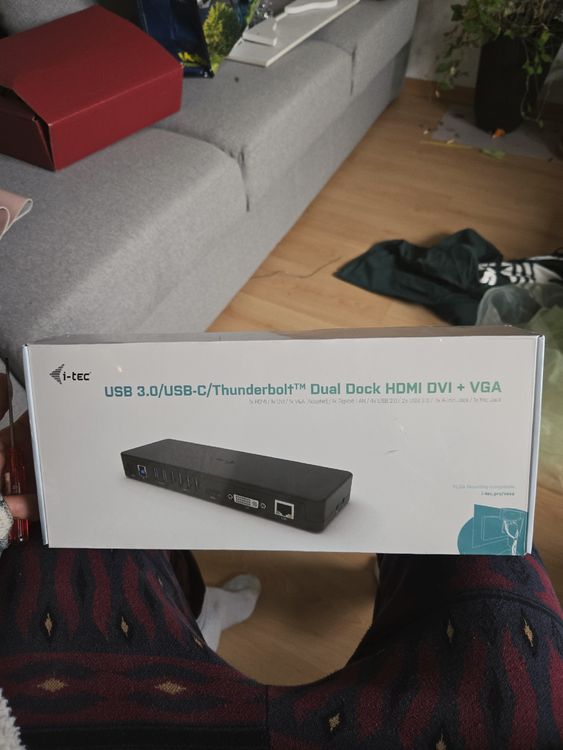 Docking station i-tec USB 3.0/USB-C/TB3 HDMI DVI+VGA (Neu (gemäss Beschreibung)) in Schleinikon ...