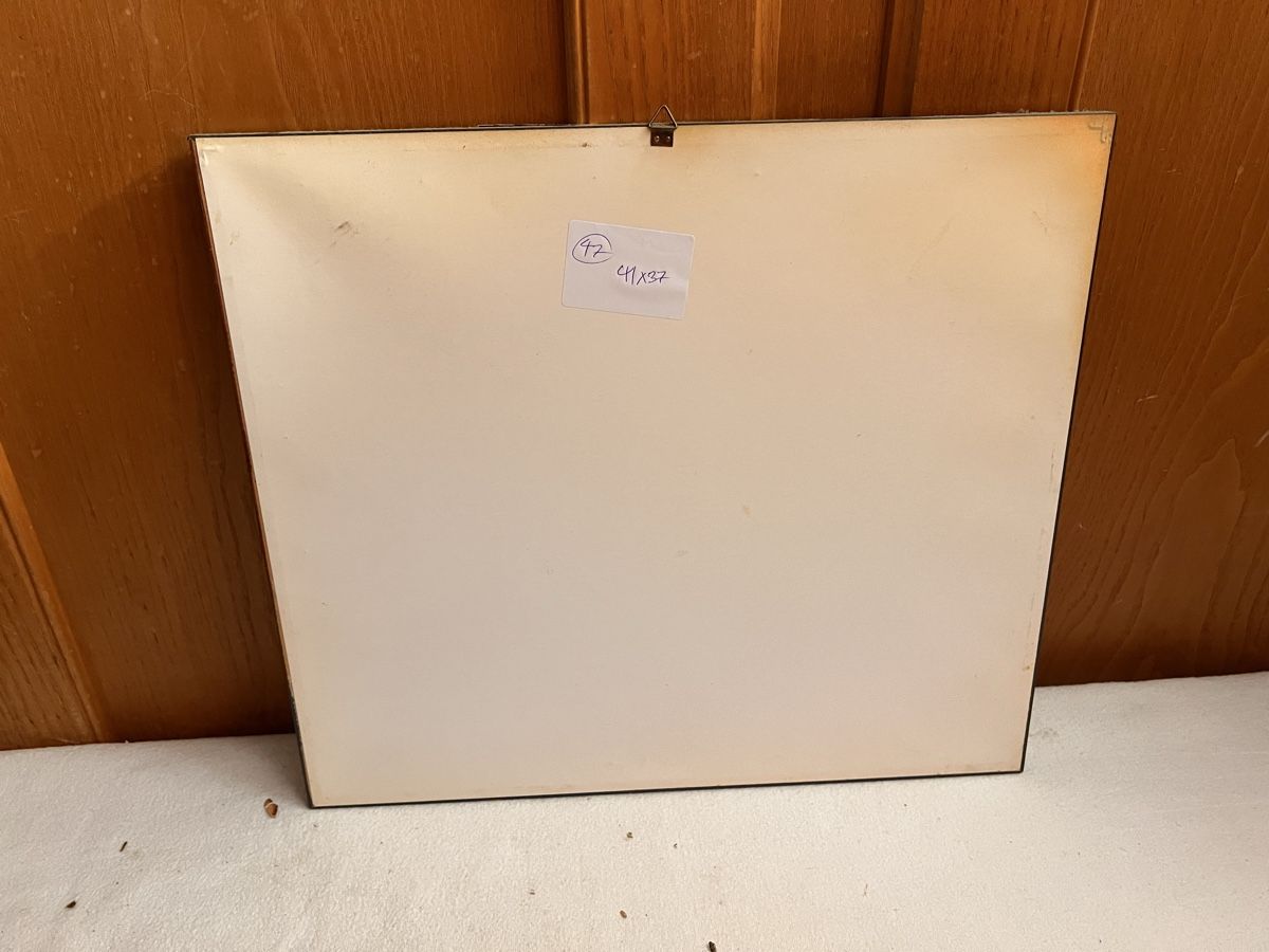 Aquarell "Winterlandschaft" von M.Eyer, Jahr 1985 (47) (Gebraucht) in ...