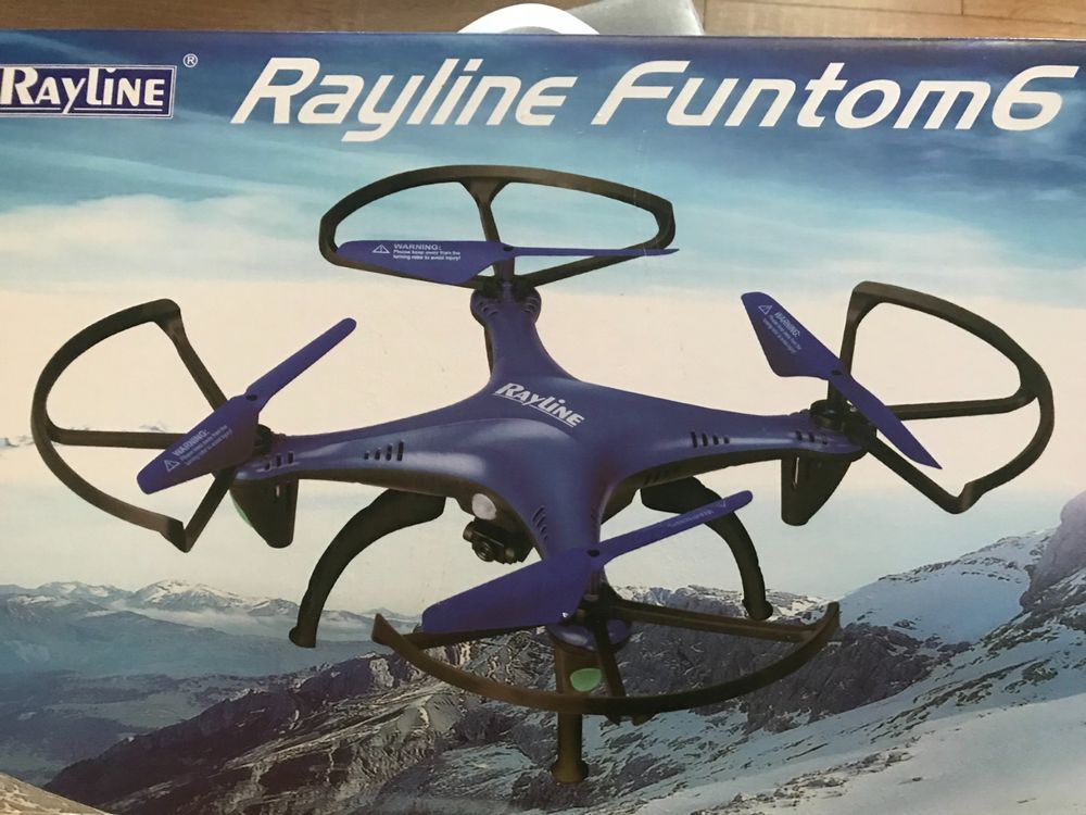 Drohne Rayline Funtom 6 WIFI mit Rayline VR2 3D Videobrille (Gebraucht ...