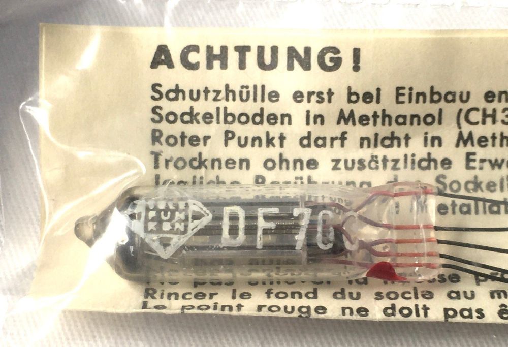 Röhre DF 703 - Telefunken NOS / NEU (Neu und originalverpackt) in Belp ...