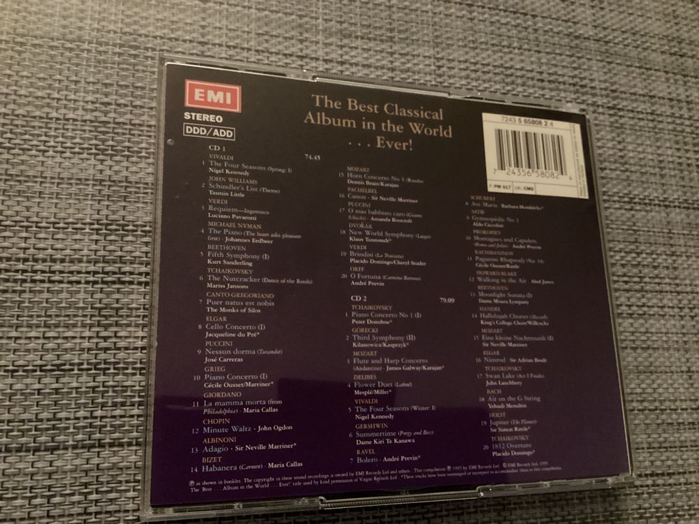 Various – The Best Classical Album In The World...Ever!/2xCD | Kaufen auf Ricardo