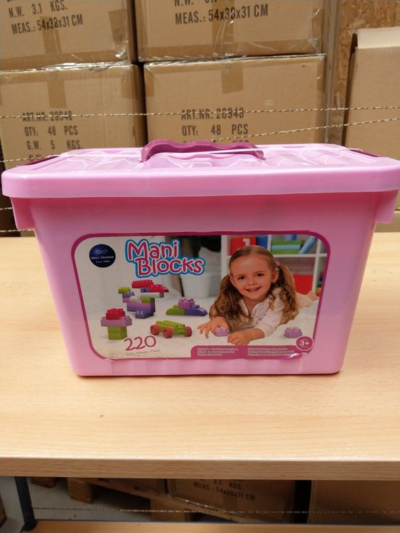 Mani Blocks Klemmbausteine gross 220 Teile (Neu (gemäss Beschreibung ...