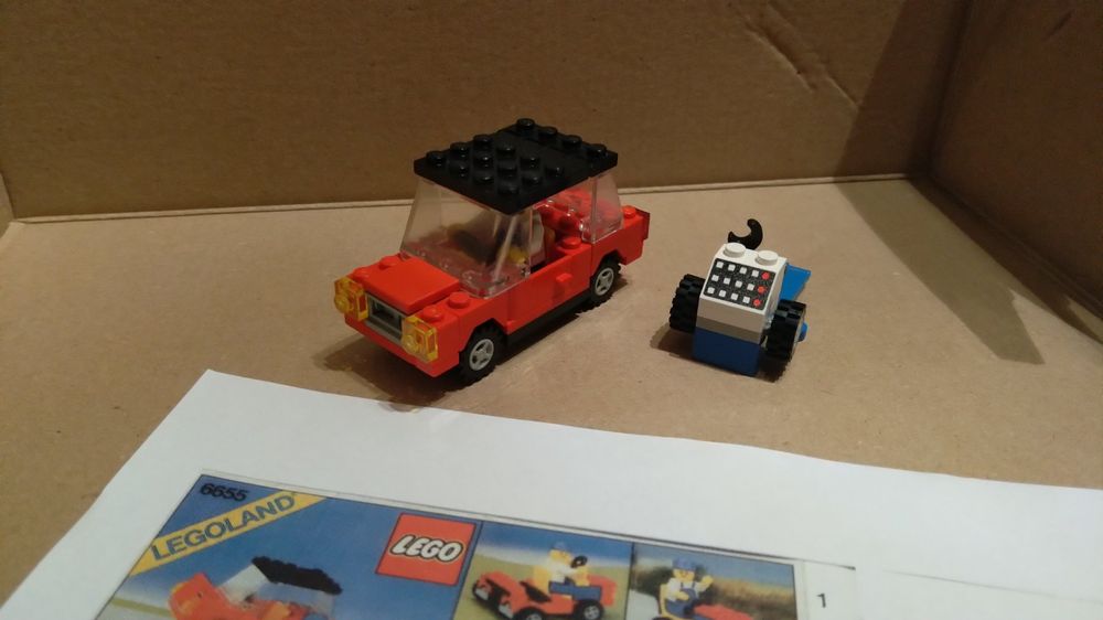 Lego City, Auto and Tire repair, Mechaniker, Set 6655 (Gebraucht) in ...