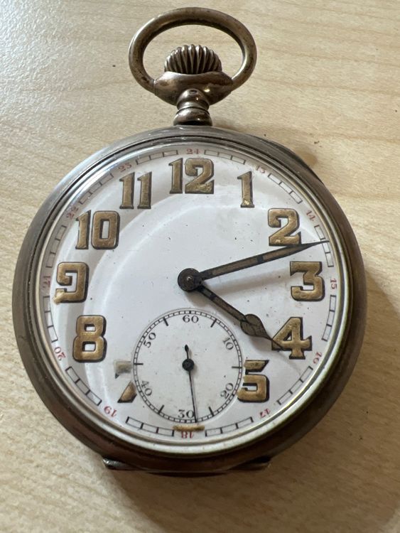 Moeris Taschenuhr echt Silber 49.5 mm (Gebraucht) in Pfeffingen für CHF 57 – mit Lieferung auf ...