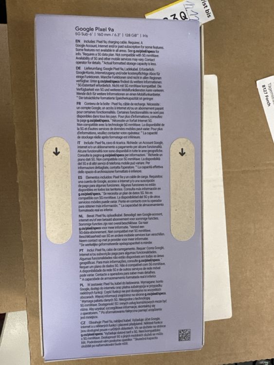 Google Pixel 9a 128GB Unlocked New -- Pick-up HB Zurich/Post (Neu und ...