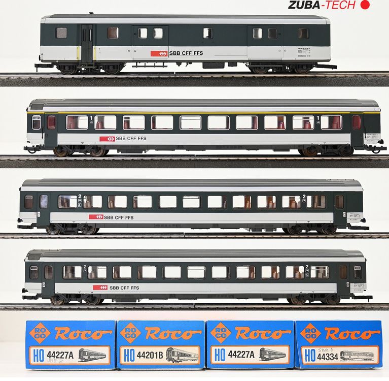 Roco 4x EW IV Personenwagen der SBB, H0 GS mit OVP (Gebraucht) in St. Gallen für CHF 49 – mit ...