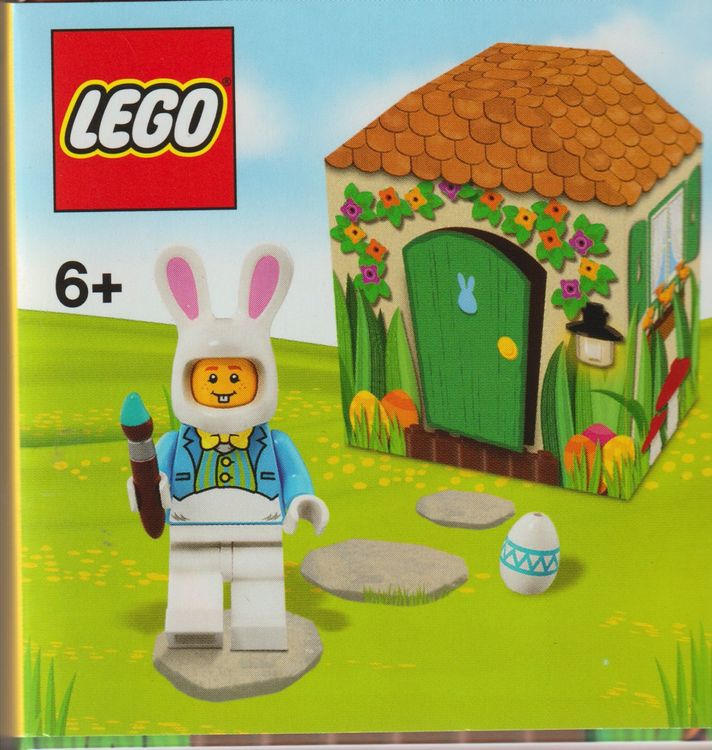 LEGO MINIFIGURE 5005249 LA CAPANNA DEL CONIGLIETTO PASQUALE (Neu und ...
