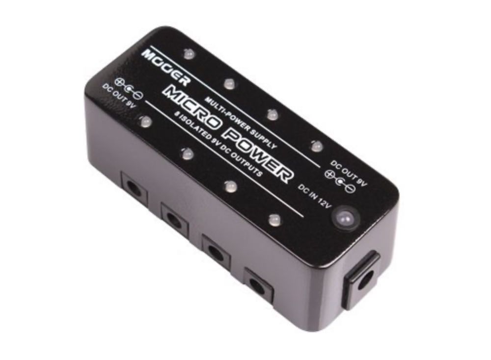 MOOER Micro Power Supply - 8 Isolated 9V DC Outputs (Neu (gemäss Beschreibung)) in Epalinges für ...