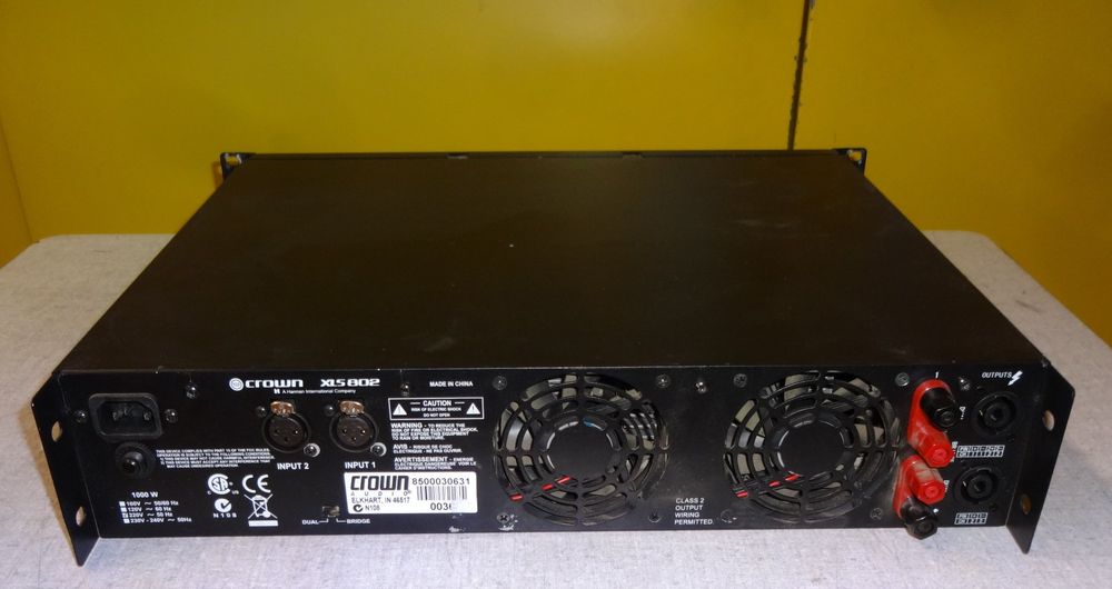 Endstufe Crown XLS 802 2 x 800 Watt | Kaufen auf Ricardo