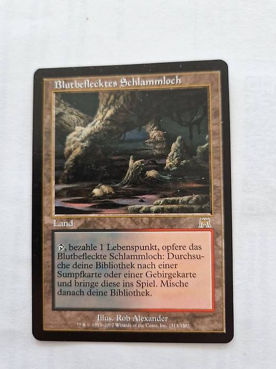 Magic the Gathering Blutbeflektes Schlammloch (Gebraucht) in Sennhof ...