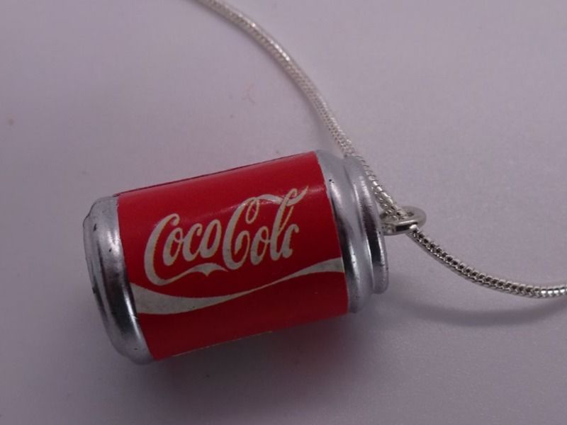 Coca-Cola Halskette, Anhänger Dose, Kult, Vintage Look (Neu (gemäss ...
