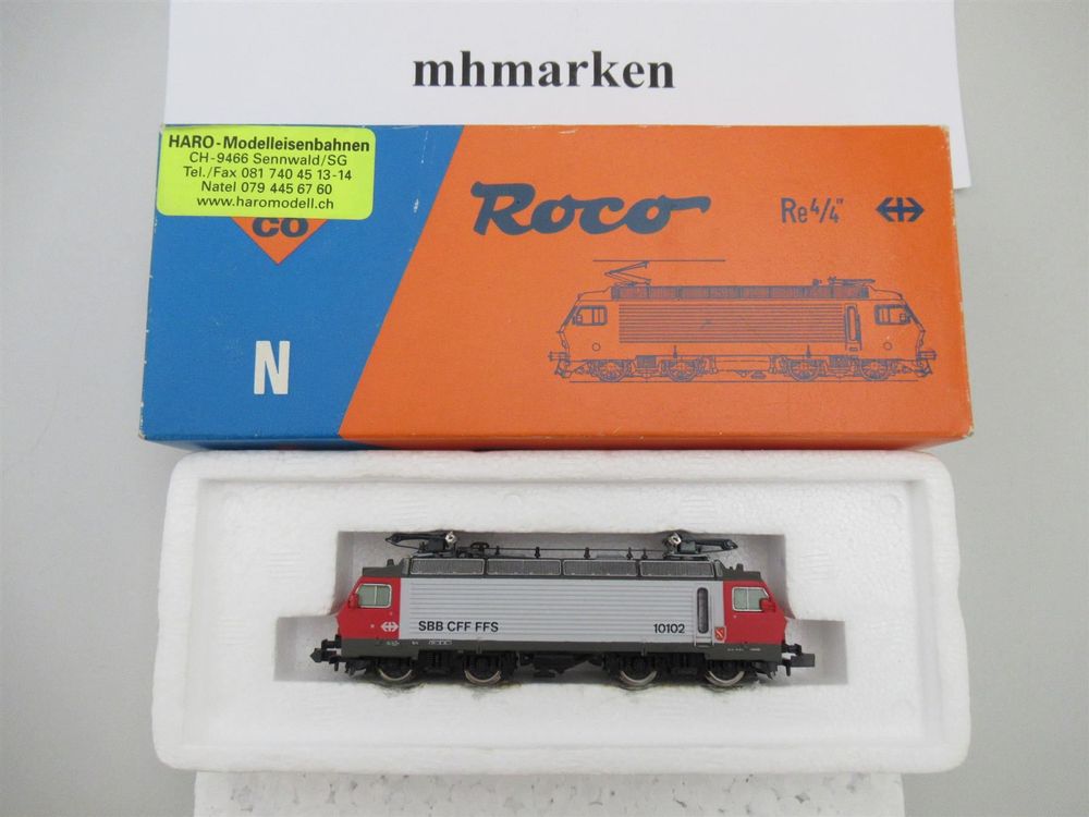 Roco 23251 SBB Re 4/4 IV 10102 Analog N (Gebraucht) in Basel für CHF 55 ...