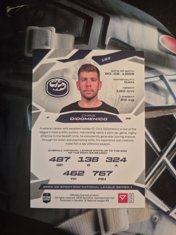 Chris DiDomenico HC Ambri Piotta 2025/26 Sportzoo (Usato) a Treiten per ...