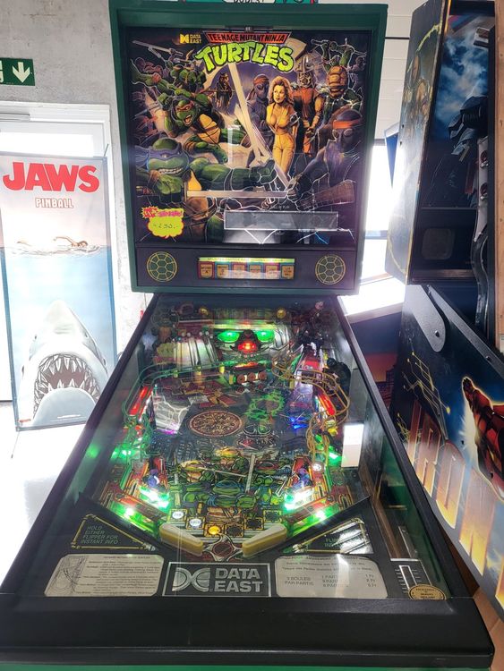 Flipper Data East TMNT Teenage Mutant Ninja Turtles Garanti (Gebraucht) in Estavayer-Gibloux für ...