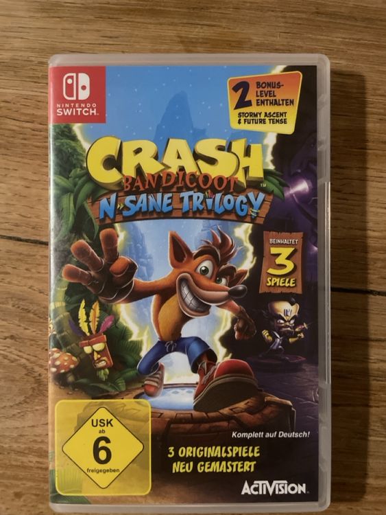 Crash Bandicoot N. Sane Trilogy Nintendo Switch | Kaufen auf Ricardo