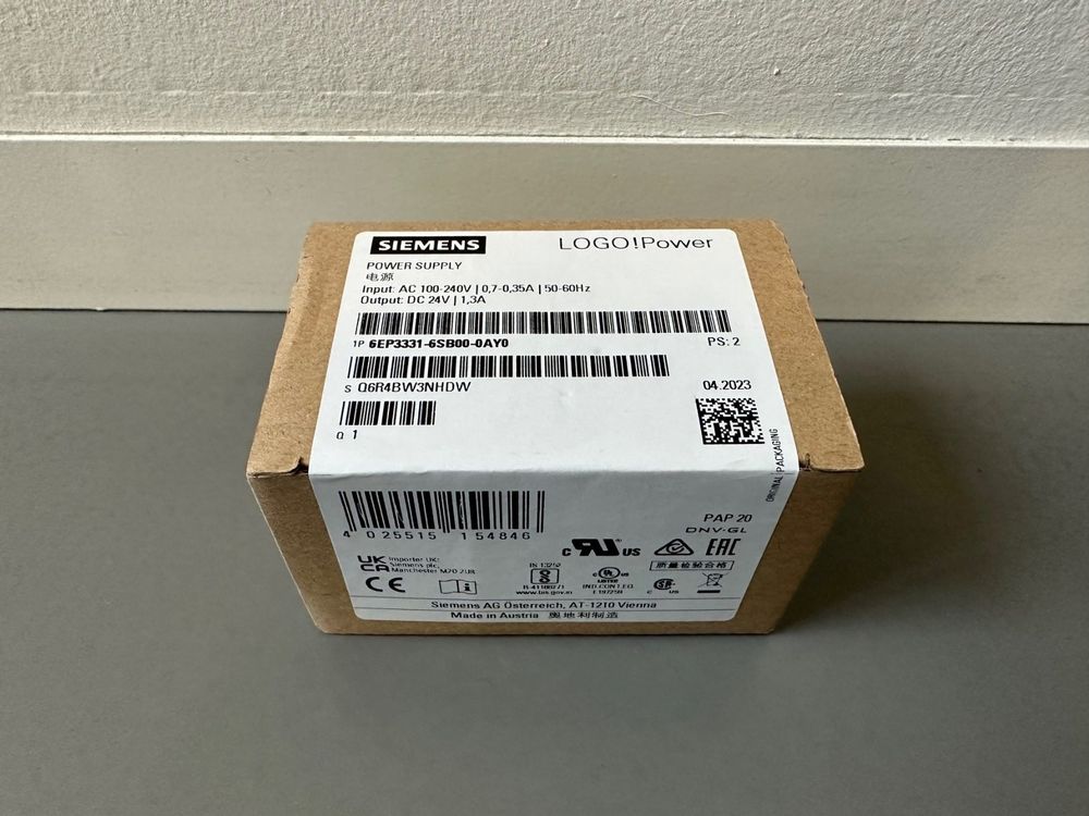 SIEMENS LOGO! Starterkit TDE 12/24V, 6ED1057-3BA11-0AA8, NEU (Neu und ...