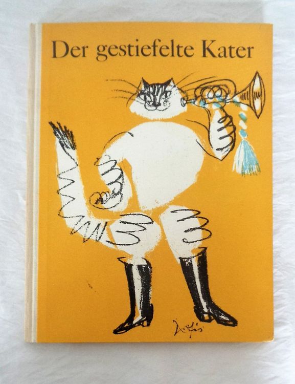 Hans Fischer - Der gestiefelte Kater / Bilderbuch 1. Auflage (Gebraucht ...