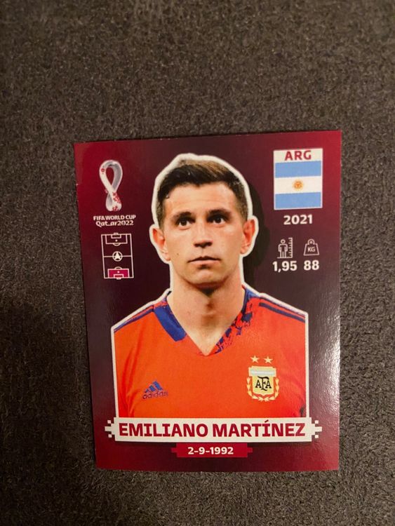 Emiliano Martinez ARG 3 Panini FIFA WM 2022 (Gebraucht) in Weiach für ...