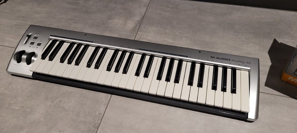 Midi Keyboard M-Audio KeyRig 49 Tasten + Software (Gebraucht) in ...