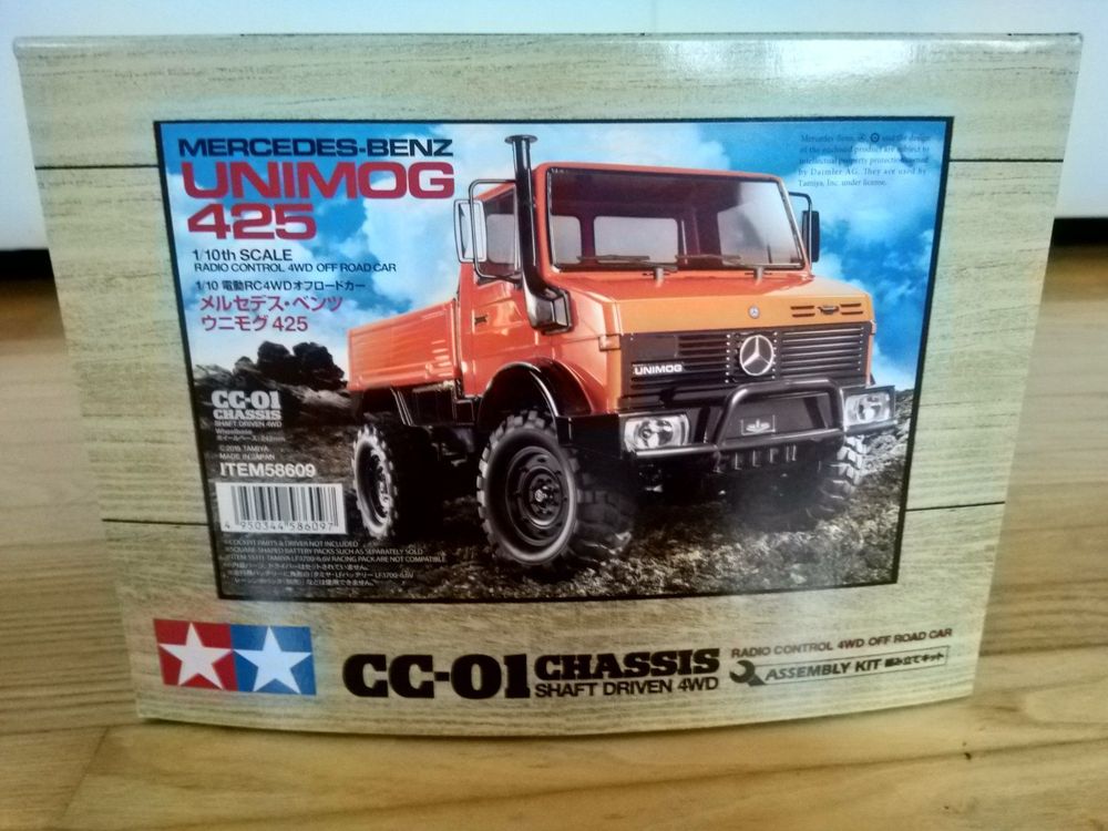 Tamiya RC 1/10 Mercedes Benz Unimog 425 (58609) (Neu und ...