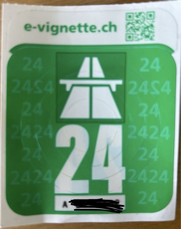 Autobahn Vignette 2024 | Kaufen auf Ricardo