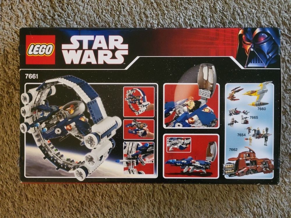 LEGO STAR WARS 7661 JEDI STARFIGHTER HYPERDRIVE BOOSTER RING (Neu und ...