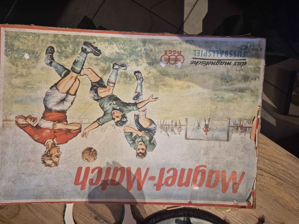 Jeu de football magnétique vintage 1940 - AGES Magnet-Match (D'occasion ...