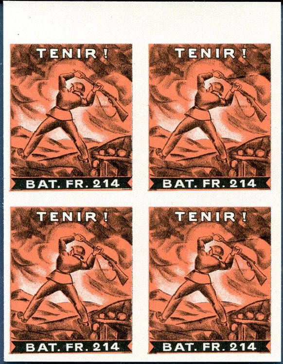 BAT. FR.214** Bloc de 4 non dentelé . LP | Kaufen auf Ricardo