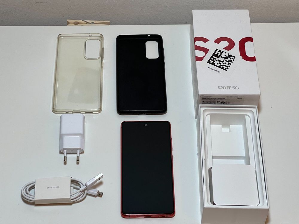 Samsung Galaxy S20 FE 5G Cloud Red (SM-G781B/DS) (Gebraucht) in Aarburg für CHF 299 – mit ...