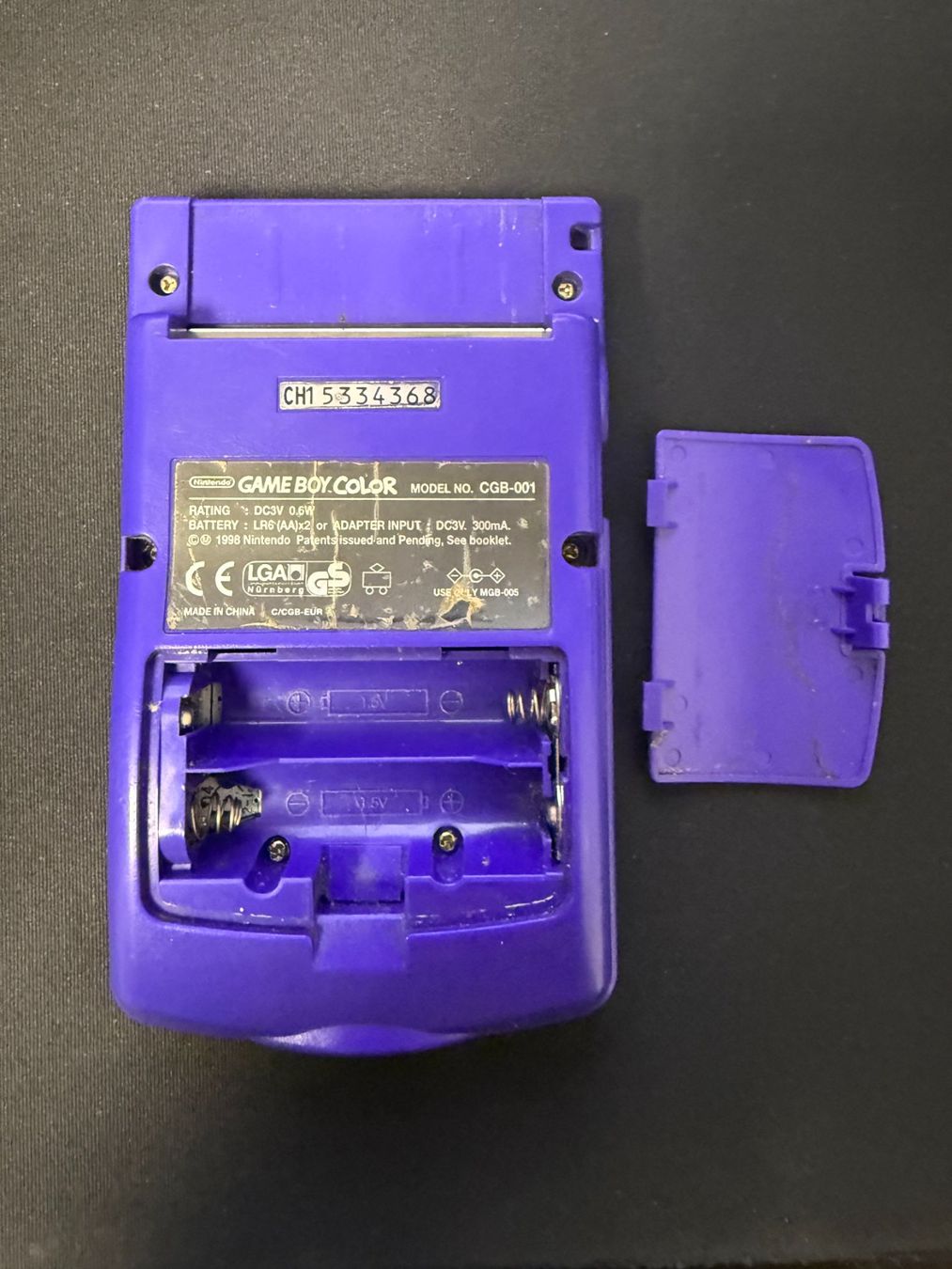 Nintendo Game Boy Color Lila - Console (Gebraucht) in Pont-de-la-Morge ...