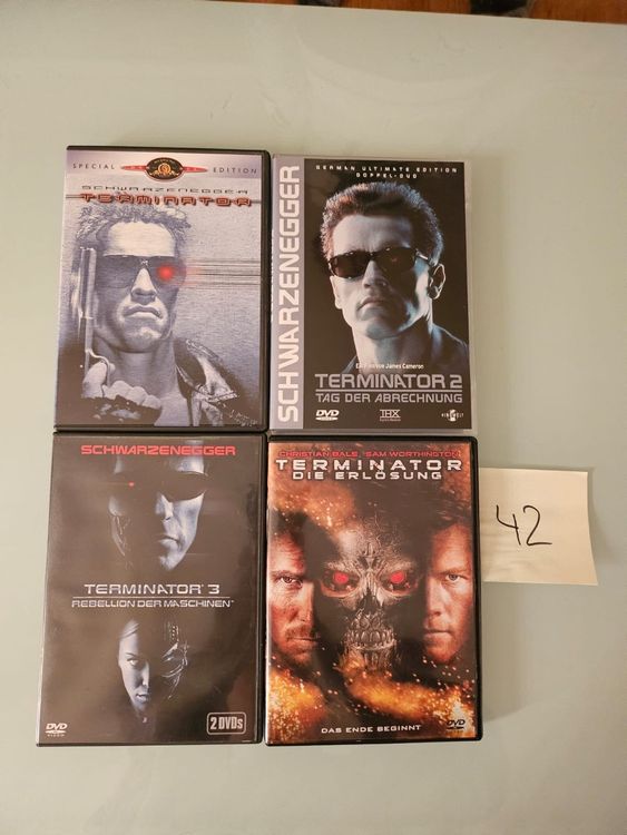 4DVDs Der Terminator (nr.42) | Kaufen auf Ricardo