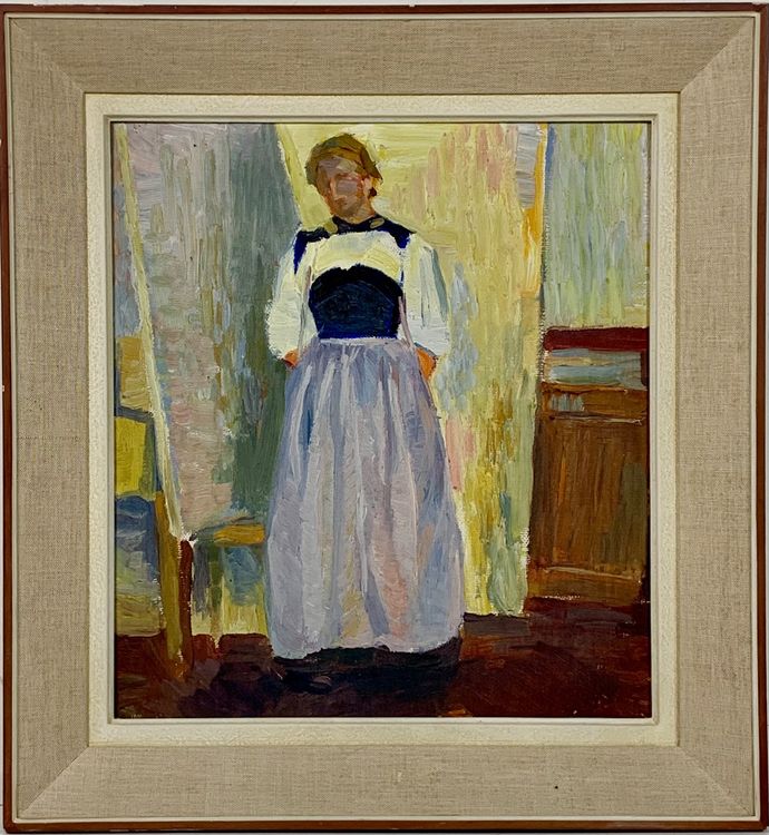 Anfangs 20.Jh. Schweizer Schule Gemälde von einer Dame (Gebraucht) in Root für CHF 60 – mit ...