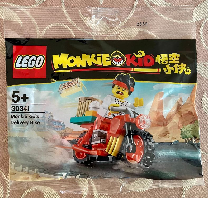 Lego 30341 - Monkie Kid's Delivery Bike polybag (Neu und ...