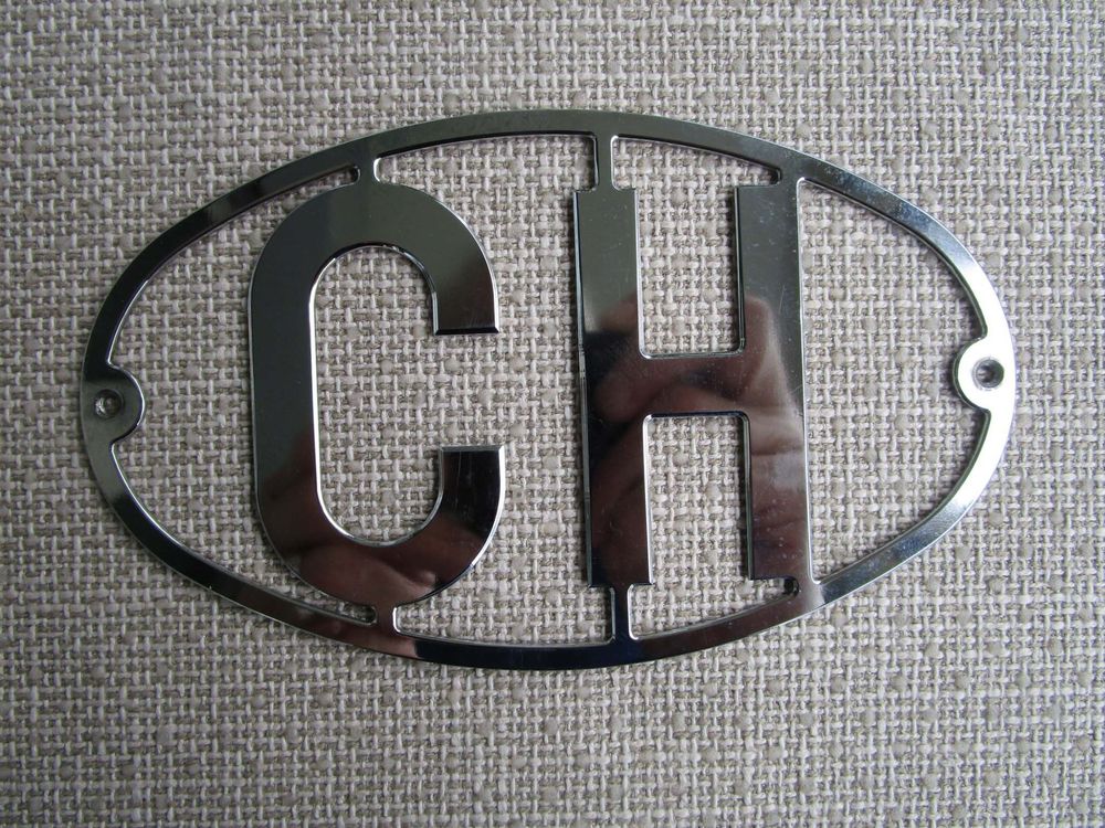 Oldtimer CH Zeichen Chrom (Gebraucht) in für CHF 20 – mit Lieferung auf ...