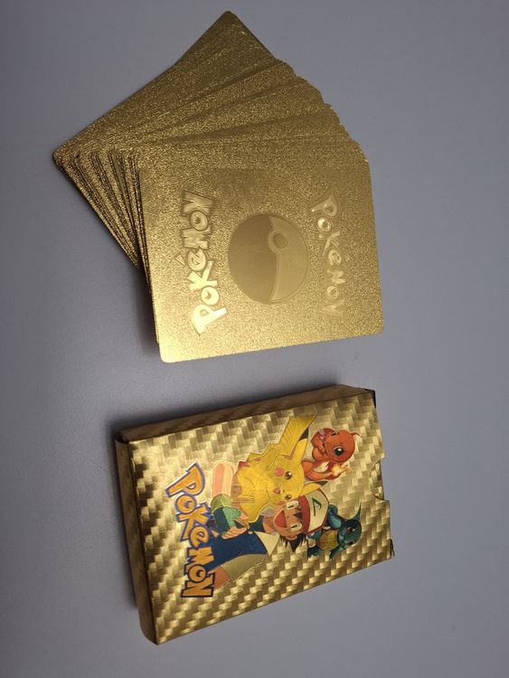 Goldene Pokémon / 53 Sammelkarten Kartenspiel Set (Gebraucht) in ...