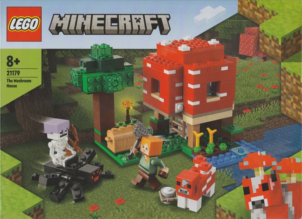 LEGO MINECRAFT 21179 THE MUSHROOM HOUSE new‪ | Kaufen auf Ricardo