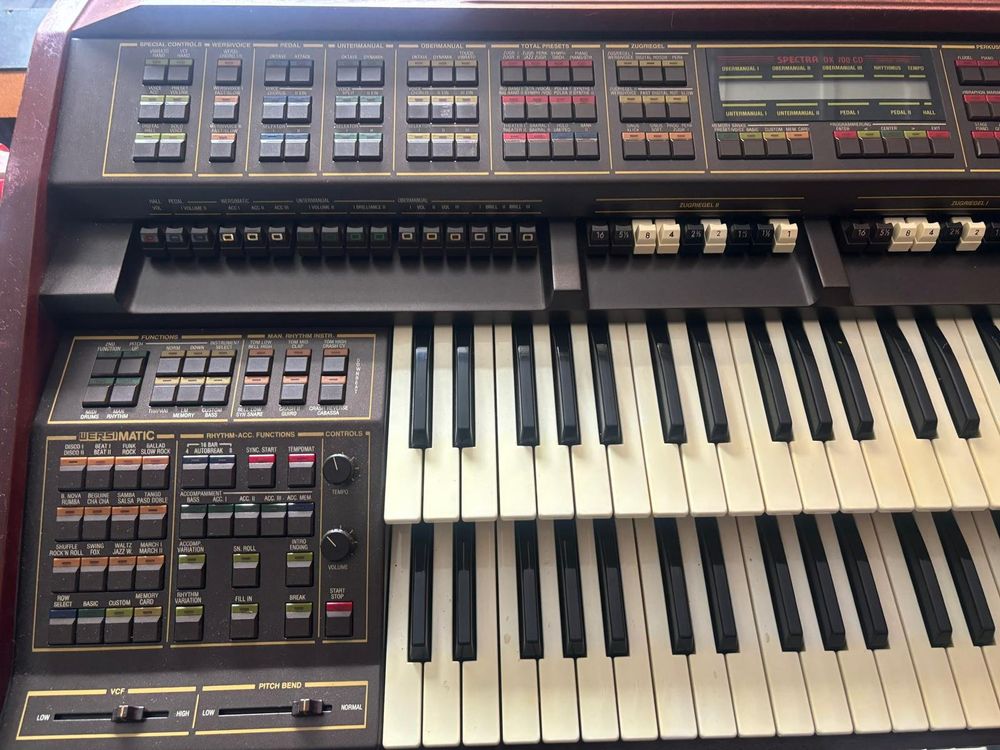Orgel elektronisch WERSI Spectra DX700CD m. Zubehör (Gebraucht) in ...