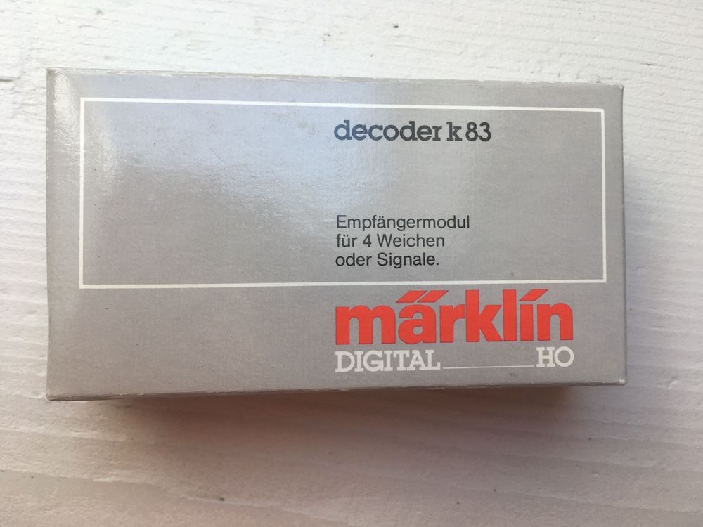Decoder k83, Märklin | Kaufen auf Ricardo
