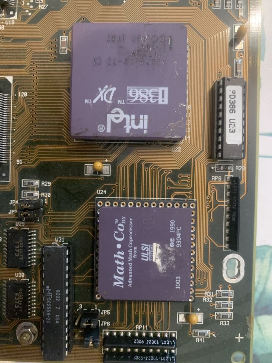 Carte mère 386DX-33 (D'occasion) à Martigny pour CHF 60 – avec ...