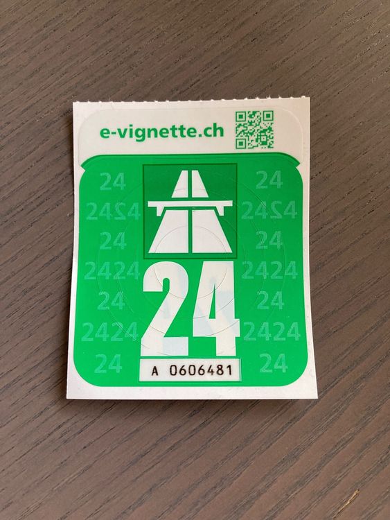 2024 Autobahnvignette (Neu und originalverpackt) in Niederglatt ZH für CHF 34 – mit Lieferung ...
