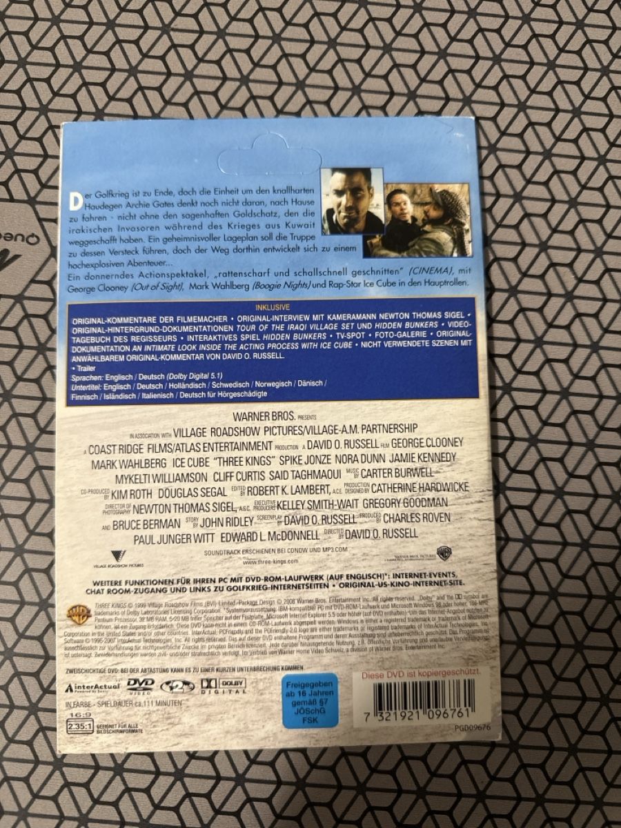 DVD Three Kings - Explosives Abenteuer, M-Budget, Kult!!! (Gebraucht ...