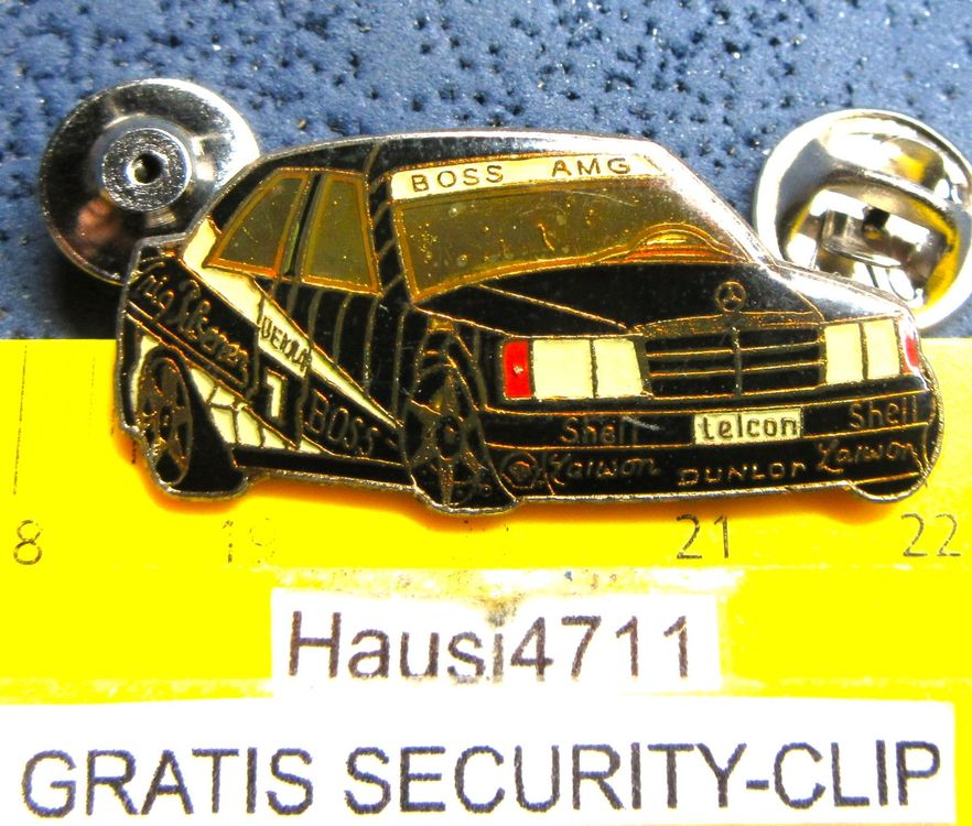 MERCEDES BENZ AMG DTM RACING-CAR PIN GLASIERT BOSS TECON35mm | Kaufen ...