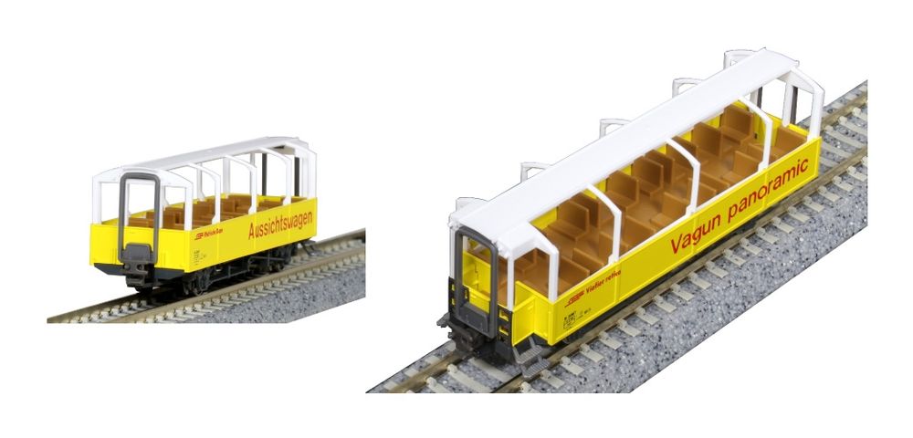 Kato 5253 (-2) / NOCH 7074072 RhB Offener Aussichtswagen N (Neu und ...