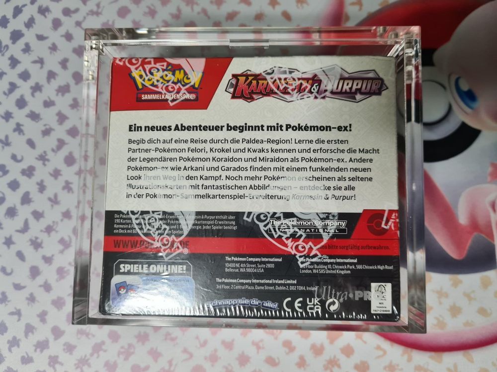 Pokémon: Karmesin & Purpur Base Set Display -DE- | Kaufen auf Ricardo