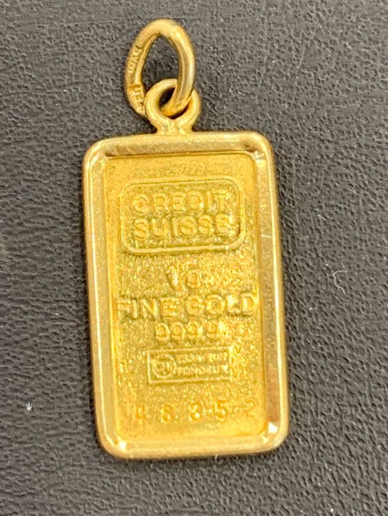 1 gr Fine Gold anhänger | Kaufen auf Ricardo